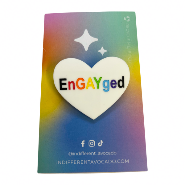 EnGAYged Badge – Indifferent Avocado