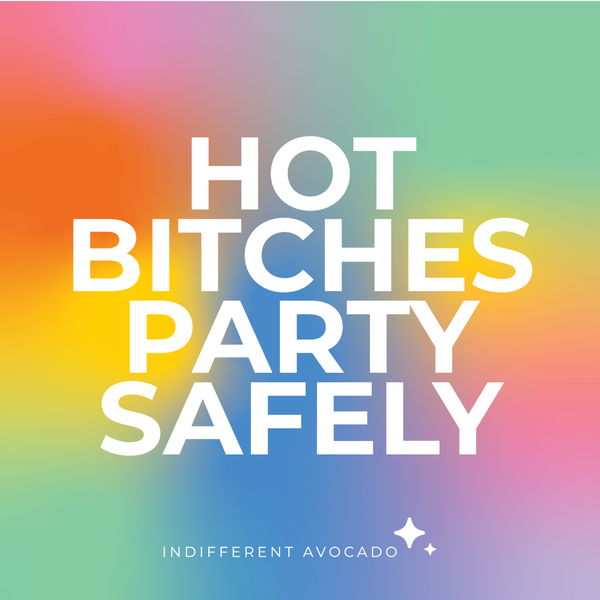 Temporary Tattoo – Indifferent Avocado